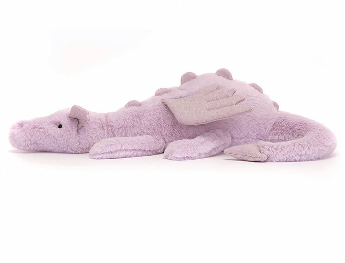 Jellycat Sage Dragon Lavender | Awesome Plush Toy | Hedgehog Gifts